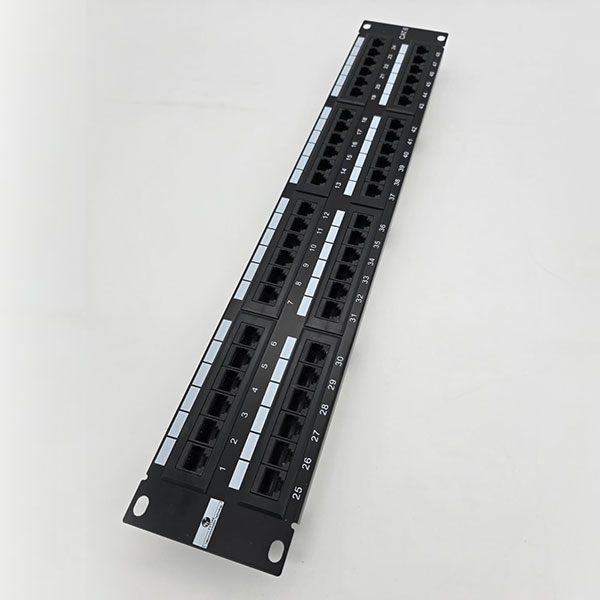 CAT6 Non-modular Patch Panel 48 Port - orientalstech